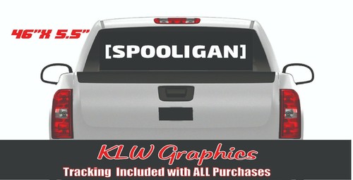 SPOOLIGAN Vinyl Decal Sticker Turbo Diesel Truck 6.6L JDM Car Lifted ...