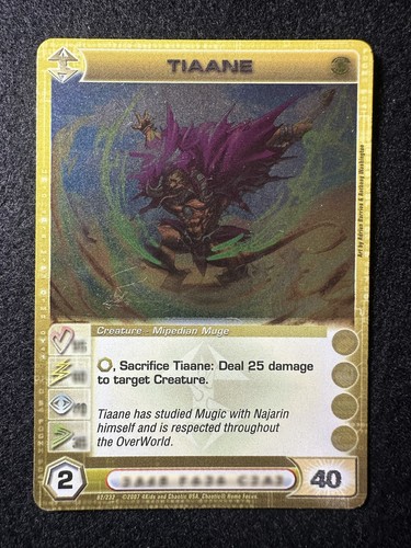Chaotic Mid E 40 Tiaane 82/232 DOP Unlimited Foil Rare NM | eBay