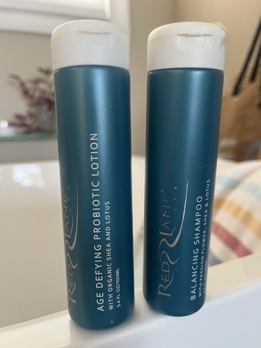RED LANE Sandals Spa Age Defying Probiotic Lotion + Balancing Shampoo ...