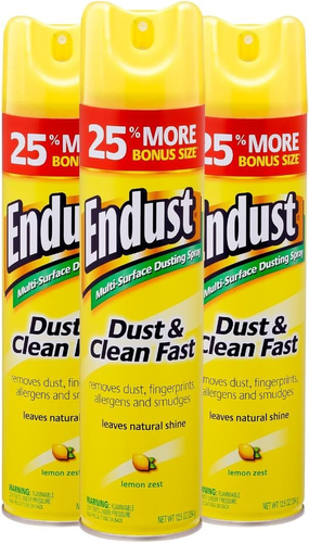 Endust Lemon Zest Multi-Surface Dusting and Cleaning Spray, Zest,... | eBay