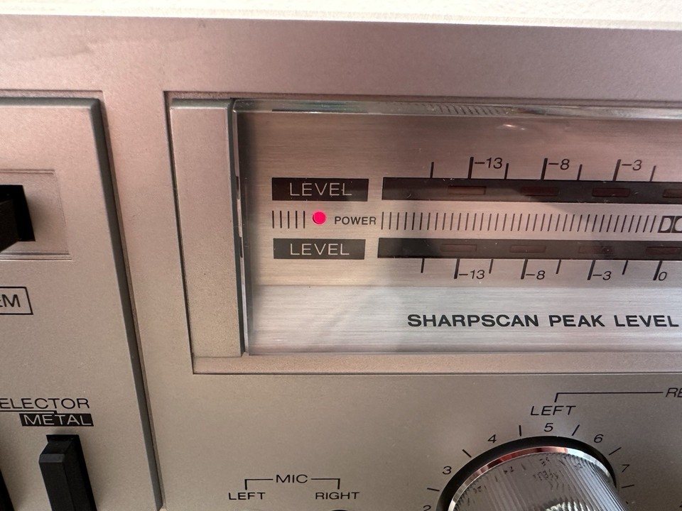 VINTAGE *NEW* Sharp RT-10 Stereo Cassette Deck Tape Player Recorder ...