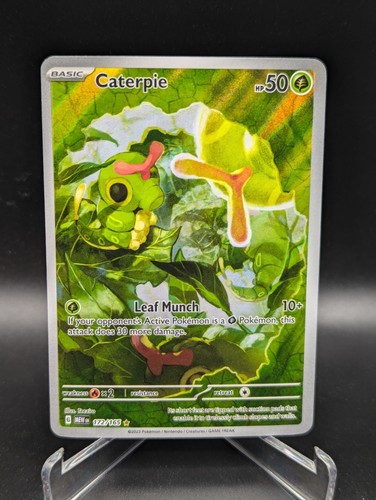 Pokémon Caterpie 172/165 Pokemon 151 Full Art NM Card | eBay