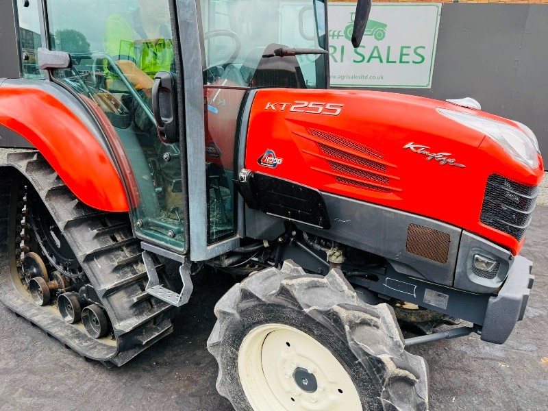 KUBOTA KT255 HALF TRACK TRACTOR*C/W REAR LINKAGE & PTO*514 HOURS*VIDEO ...