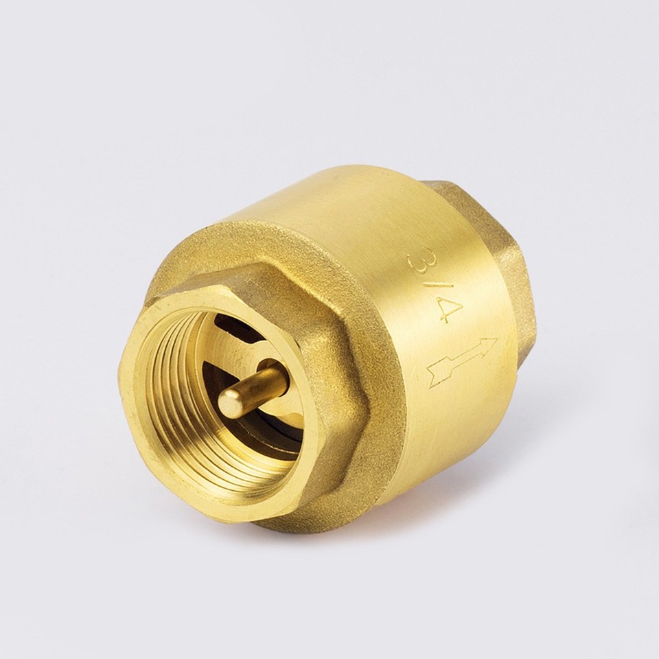 Inline Check Valve Valve Anti Back Flow for Fuel Brass Coupler | eBay UK