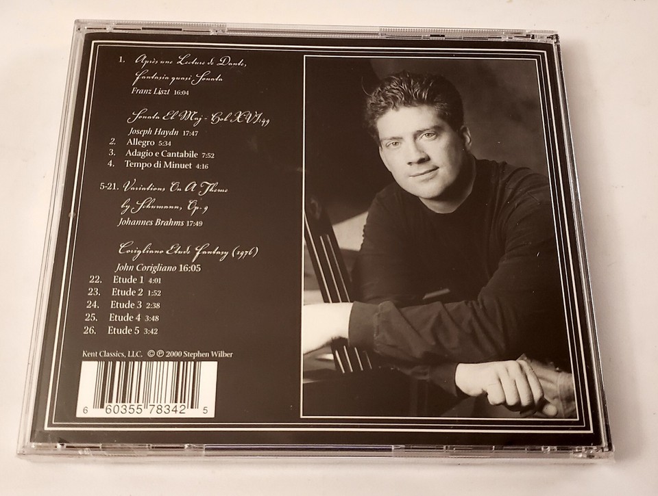 Stephen Wilber Pianist Overture: Kent Classics Classical CD, 2000 NEW ...