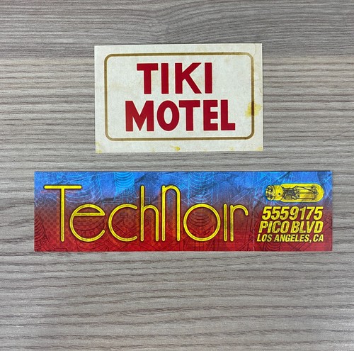 2 Novità Riproduzione Articoli Dal Terminator Film Technoir Biglietto ...