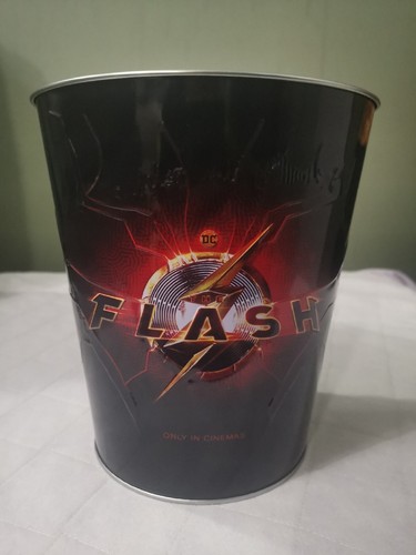 🍿⚡🏃🇬🇧NEW The Flash Movie/Film/Cinema 2023 Promo Collectors Popcorn ...