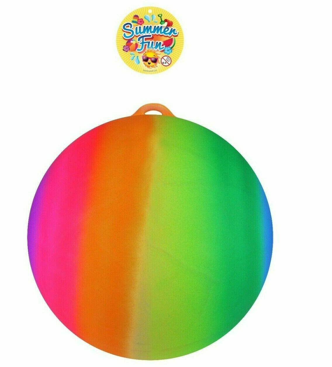 KandyToys 24cm Neon Rainbow Ball With Keyring for sale online | eBay