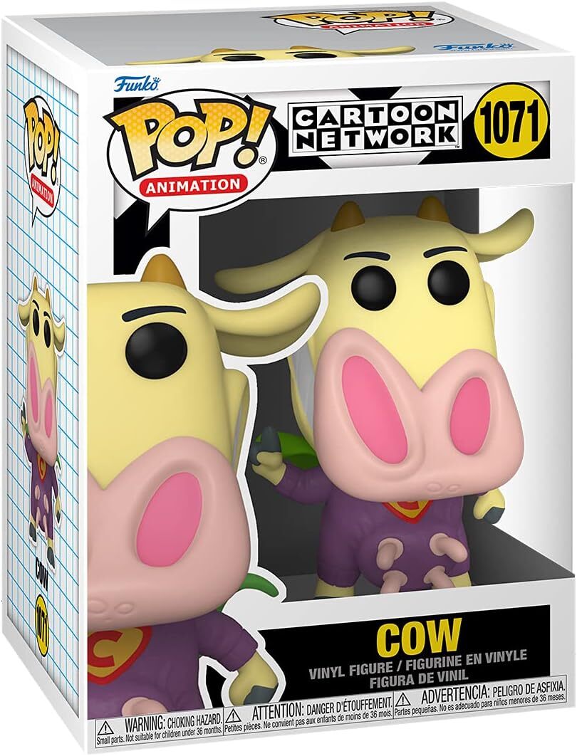 Funko 57791 POP Animation Cow Chicken- Super Cow, Multicolor ...