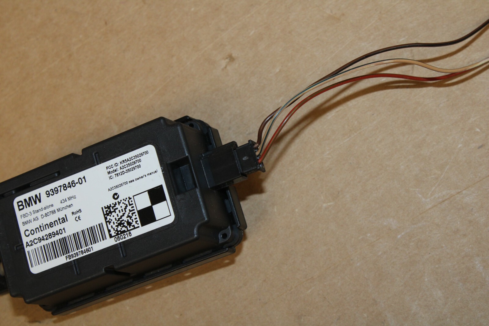 Radio Remote Control Receiver 434 MHZ OEM BMW X5 X6 X5M X6M F15 F16 14 ...