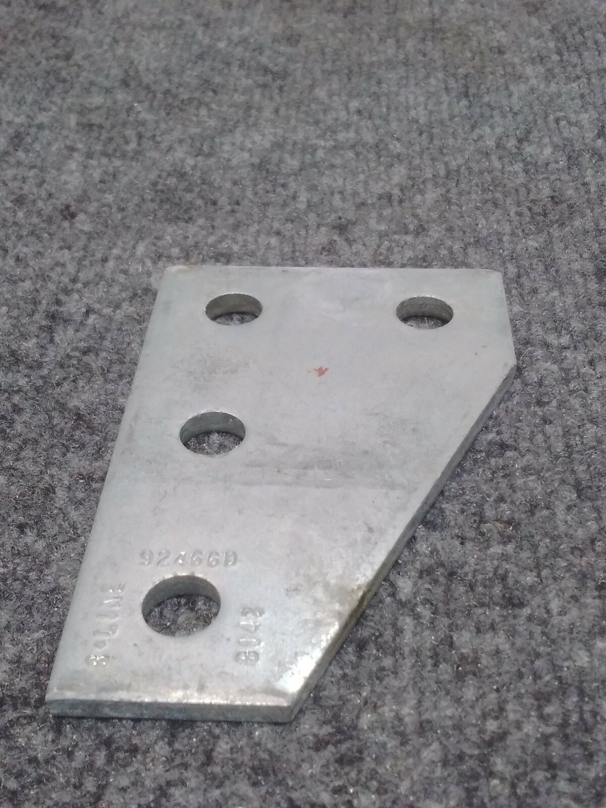 1 Piece B-Line 4 HOLE FLAT STRUT PLATE B-LINE B142 92466D | eBay