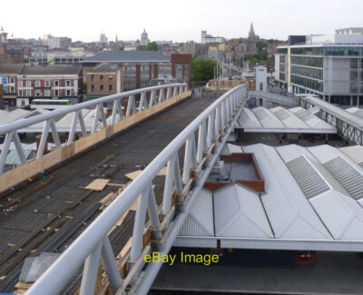 Photo 6x4 Karlsruhe Friendship Bridge Nottingham View from the car park ...