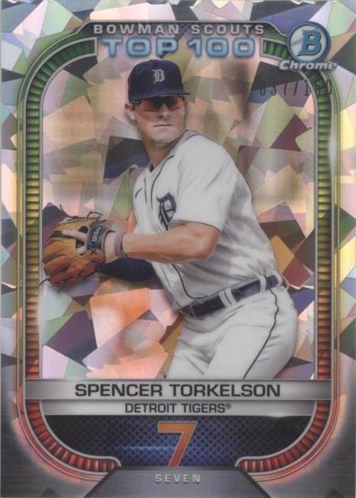 2021 Bowman - Bowman Scouts Top 100 Spencer Torkelson #BTP-7 Atomic ...