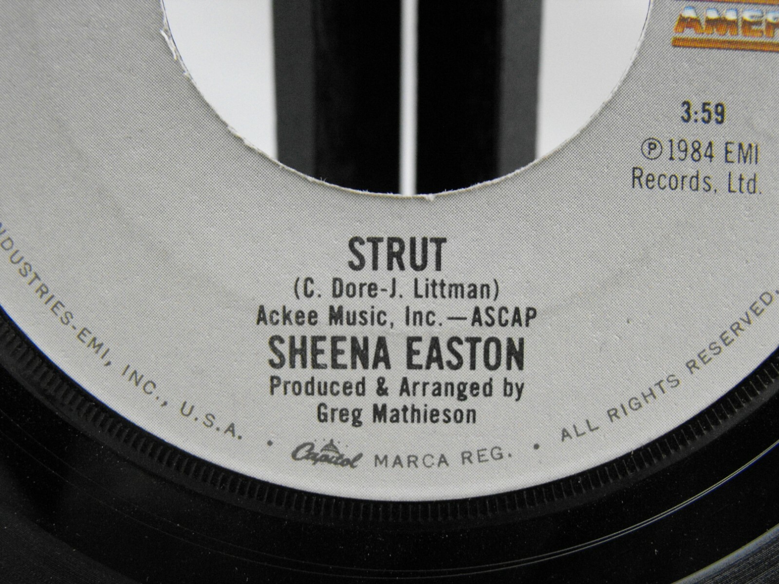 Sheena Easton - Strut & Letters from the Road - 45 rpm | eBay