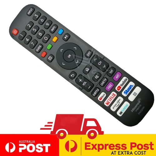 ORIGINAL HISENSE VIDAA TV Remote EN2Q30H 32A4G, 40A4G, 43A4G, 65Q8 ...