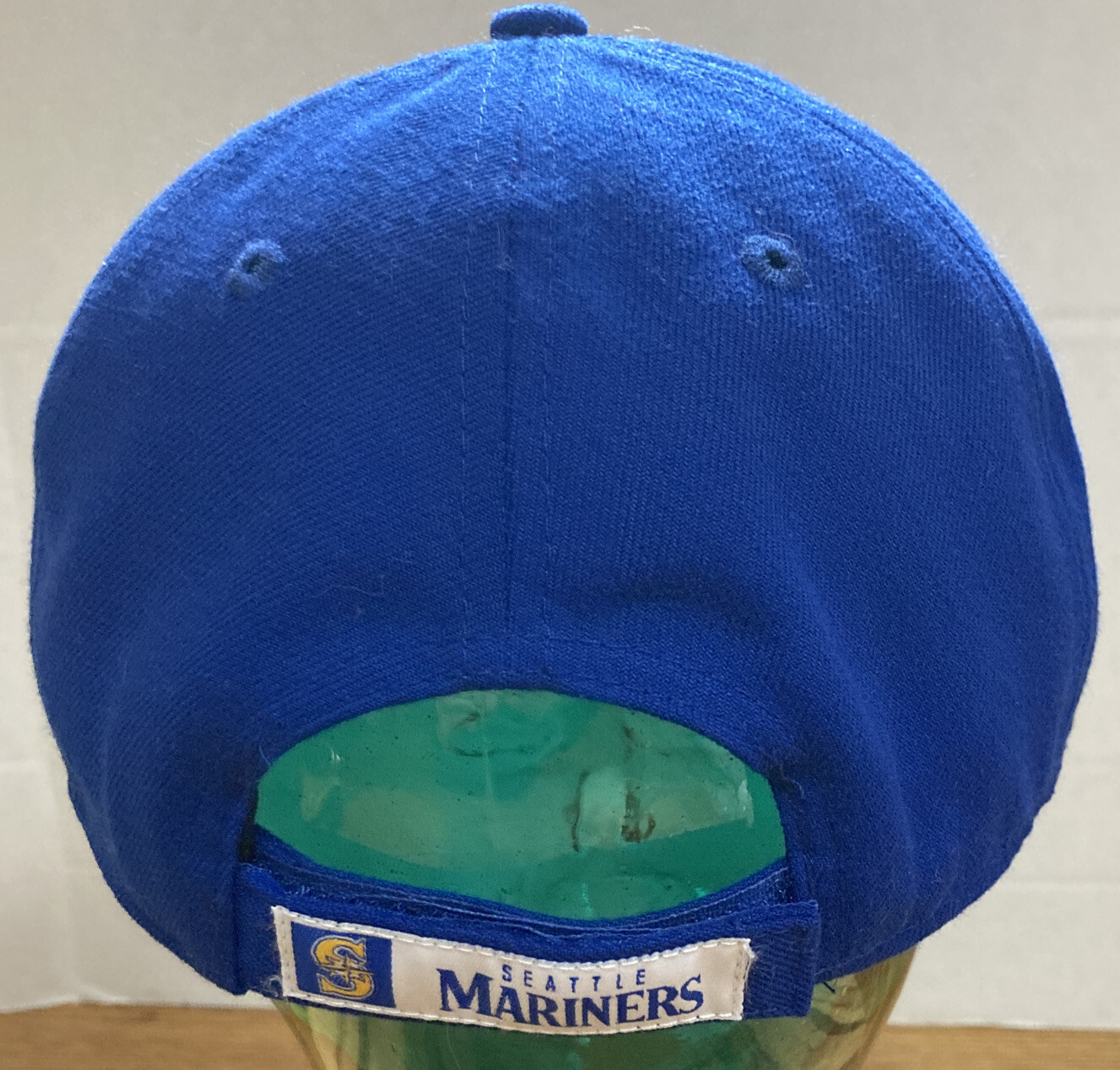 NEW ERA SEATLLE MARINERS HAT THROWBACK LOGO BLUE STRA… - Gem