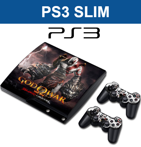PS3 SLIM EDITION Themed Decal Sticker Skin Wrap Vinyl + Controller | eBay