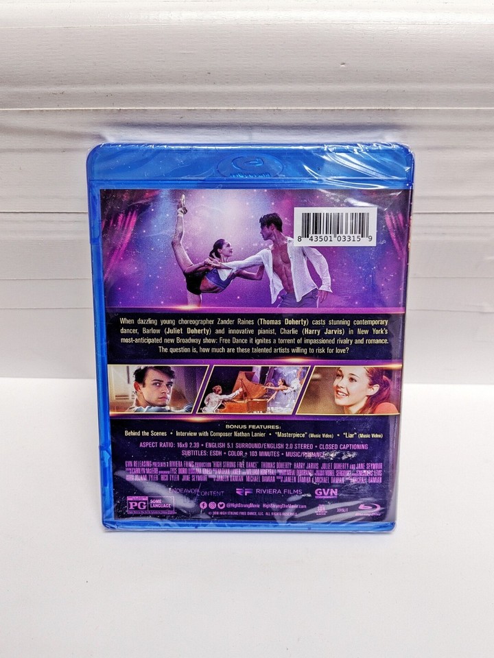 High Strung: Free Dance (Blu-Ray, 2018) Dance Romance OOP HTF RARE NEW ...