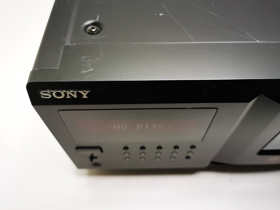 SONY CDP-CX355 300 CD Jukebox changer & remote *Serviced 1 Year ...