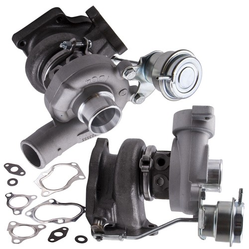 Left&Right TD04 Turbo Turbocharger for Mitsubishi GT3000 6G72 3.0 V6 ...