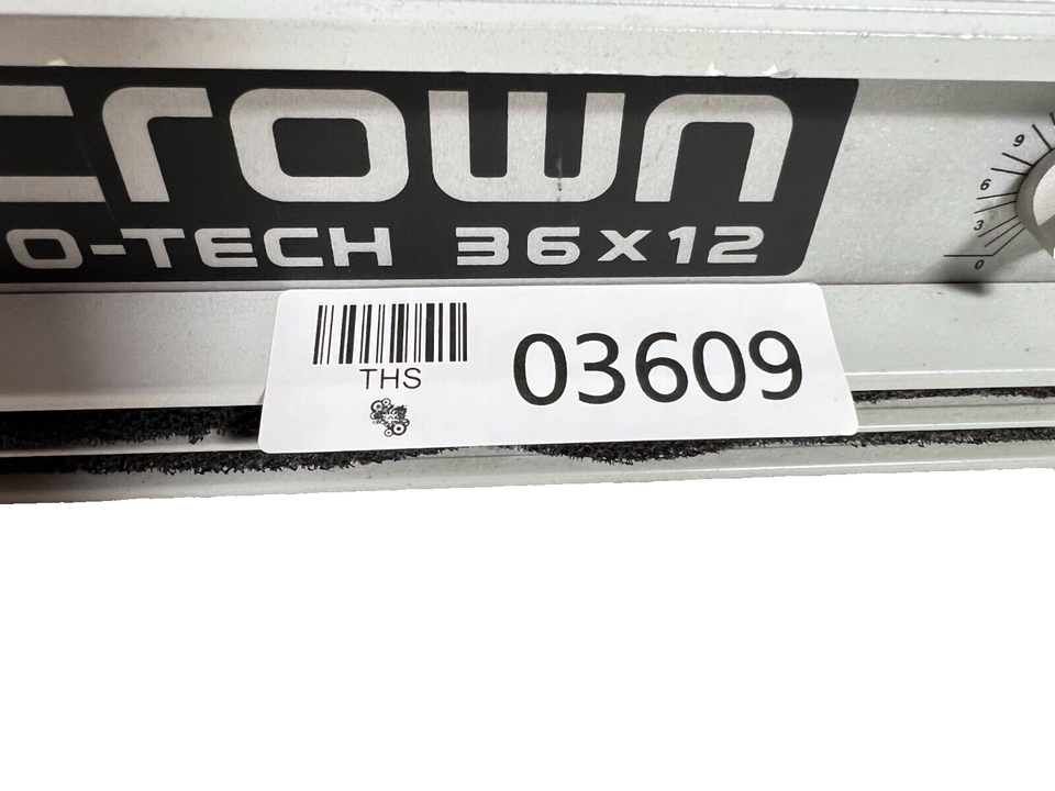 Crown Macro-Tech MA-36x12 2-Channel Amplifier with Amc card #03609 (One ...