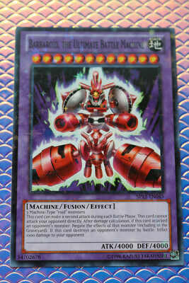 Yu-Gi-Oh Barbaroid, The Ultimate Battle Machine SP13-EN045 unlimited ...