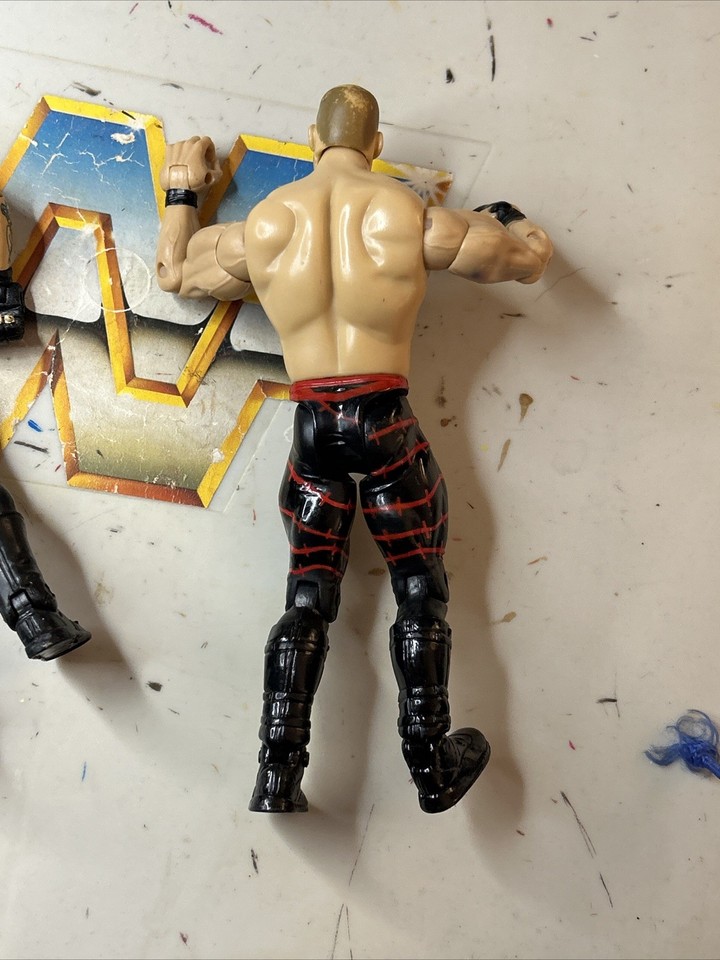 WWF WWE Jakks Lot Undertaker Kane TTL BCA Ruthless Aggression Titan ...
