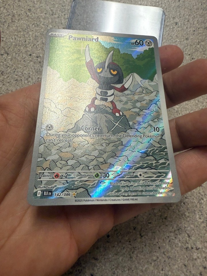 Pawniard 142/086 Black Bolt Pokemon TCG NM. PACK FRESH #2 | eBay