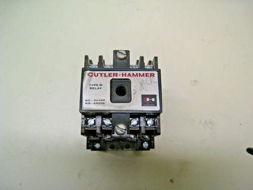Cutler Hammer D26MR80A Ser.A2 Control Relay Type M 600V 8NO 0NC 120V ...