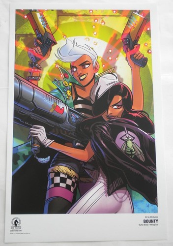 Sdcc 2017 Exclusivité Bounty Art Par Mindy Lee Affiche 11 x 17 | eBay