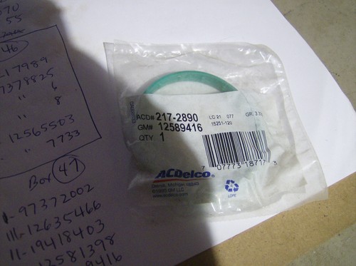 GENUINE ACDELCO GM 12589416 217-2890 THROTTLE BODY GASKET SEAL | eBay