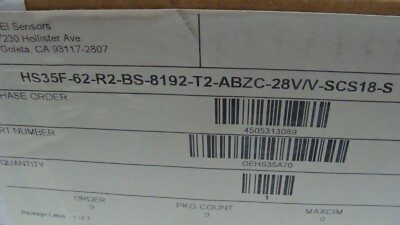 NEW BEI HS35F-62-R2-BS-8192-T2-ABZC-38V/V-SCS18-S OPTICAL ENCODER HS35F ...