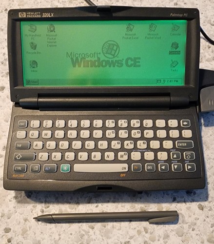Hewlett Packard HP 320LX Handheld Palmtop PC Computer | eBay