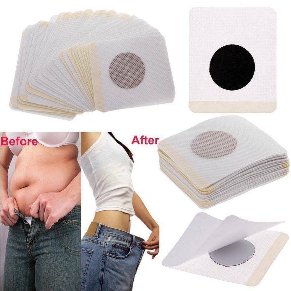 60PCS Fat Burning Patch Weight Loss Belly Patch Slim Detox Adhesive ...