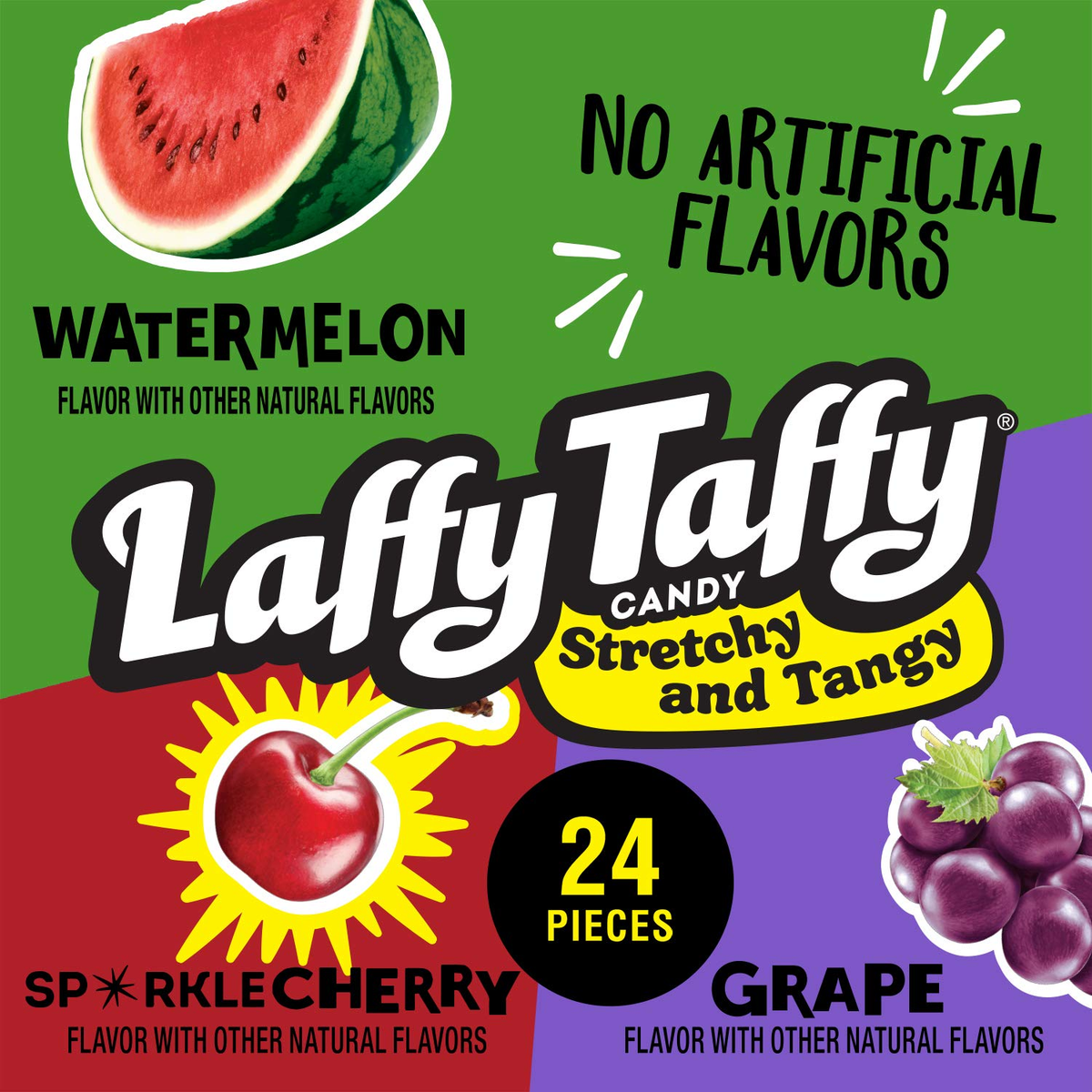 Laffy Taffy Variety Pack Laffy Taffy Ropes Variety Pack 42 Pack, 6