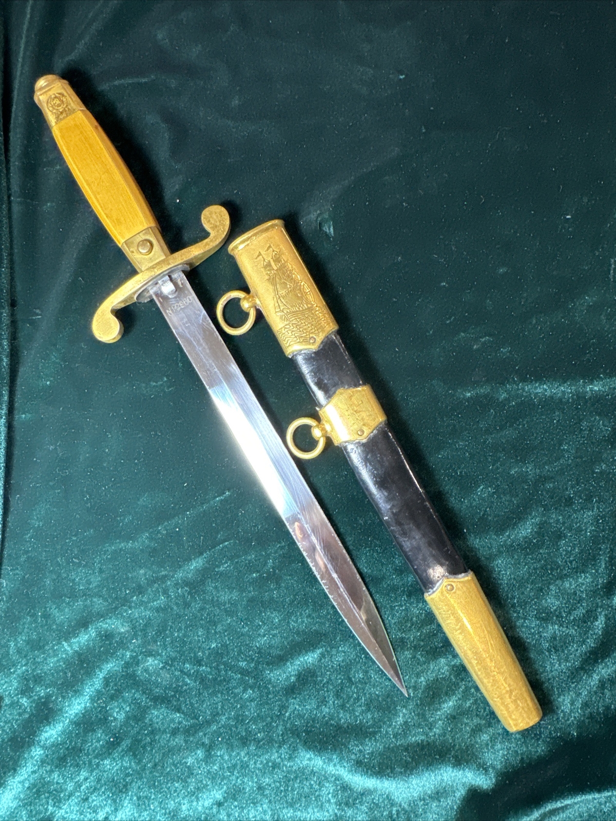 SOVIET OFFICER DAGGER (sailor ) the full dress uniform ZIK 1951 ...