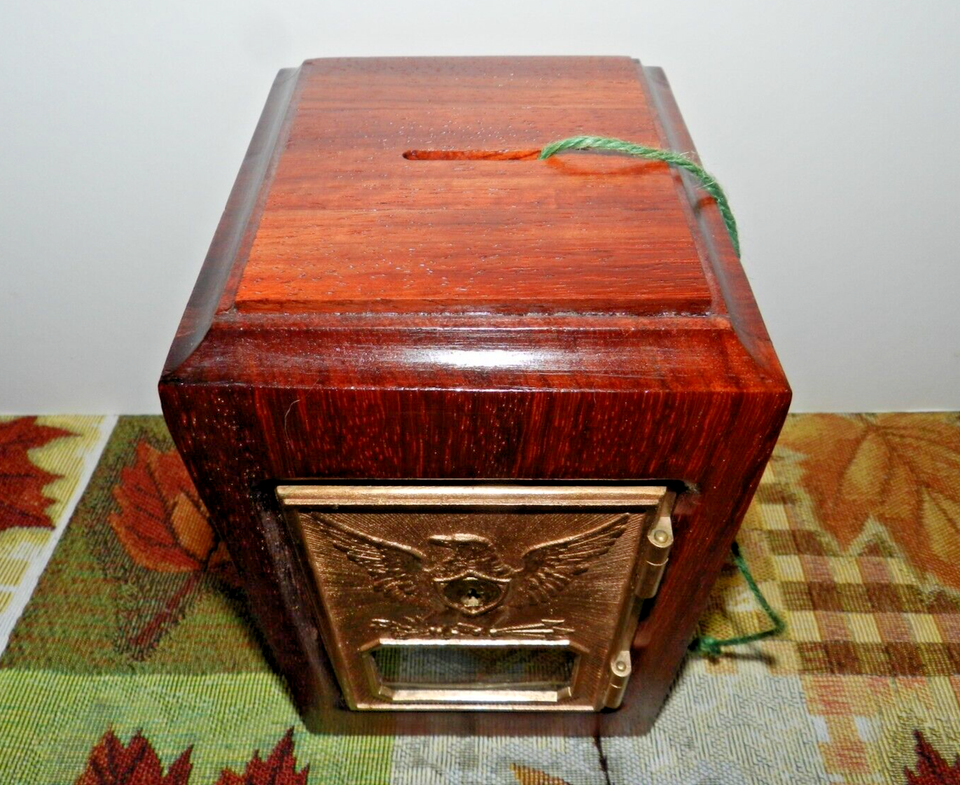 Vintage Post Office Door (1890s) Mail Box Piggy Bank | eBay