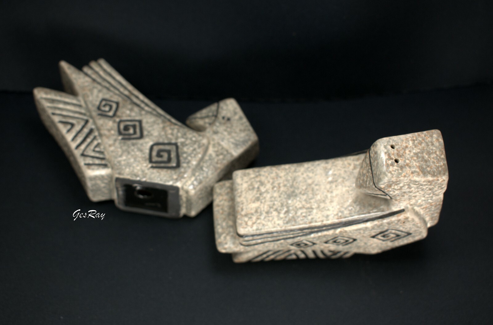 Laurel Burch Aztec Line Bird Salt & Pepper Shakers, Ganz Bella Casa ...