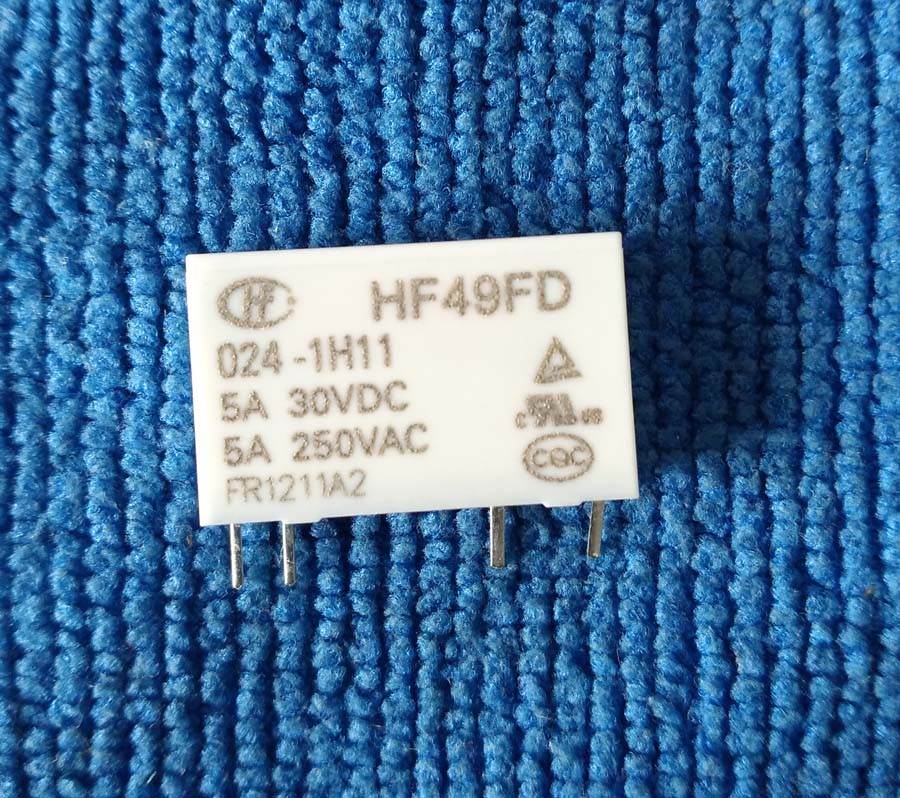 2pcs ORIGINAL DC 24V HF49FD-024-1H11 Relay 4Pins | eBay