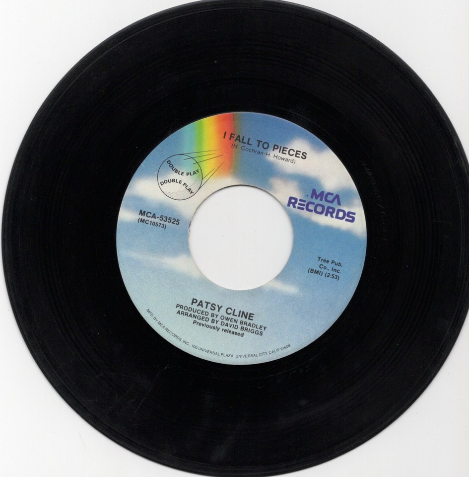 Patsy Cline " Crazy / I Fall to Pieces " 45 vinyl record | eBay