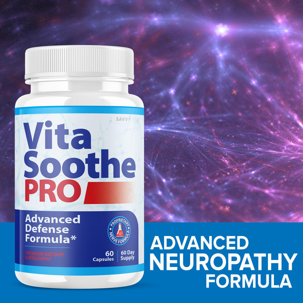 Vita Soothe Pro Supplement Vitasoothe Soothepro Nerve Support (60 ...