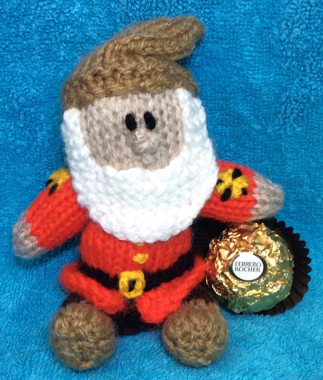 KNITTING PATTERN - Snow White Grumpy Dwarf inspired choc ferrero rocher ...