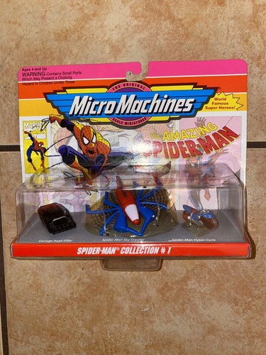 1993 Micro Machines Marvel Comics The Amazing Spider-Man Collection #1 ...