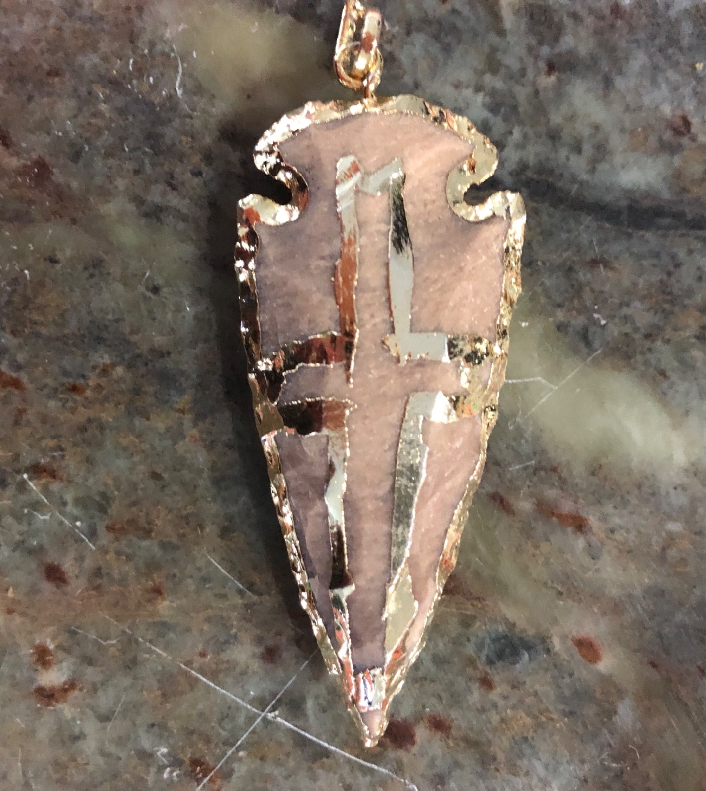 New arrowheads engraved with holy cross sign pendant | eBay
