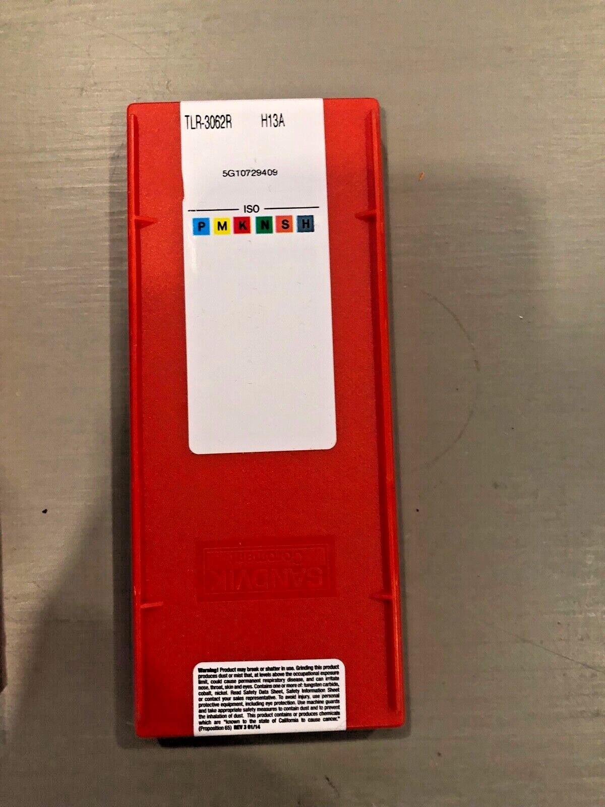 SANDVIK CARBIDE INSERTS QUANTITY 10 TLR 3062R H13A | eBay