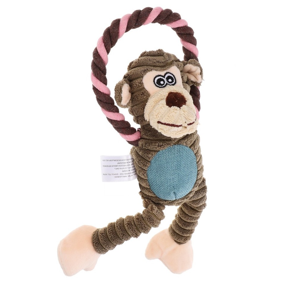 Comfortable Stuffed Puppy Toy Commodity-dog Chew Tough Squeaky Toys ...