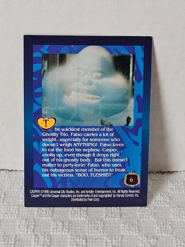 1995 Fleer Casper Movie Trading Cards (Pick Your Card) | eBay