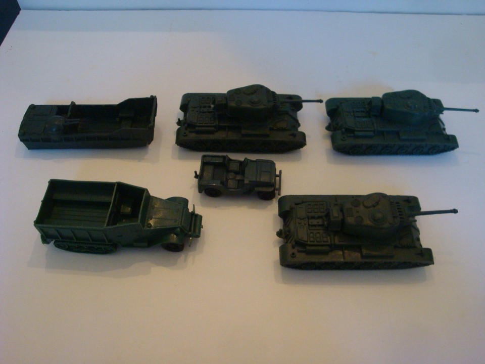 Marx Vintage Battleground / Lot/ Mini Set of Original Late 1960's WW II ...