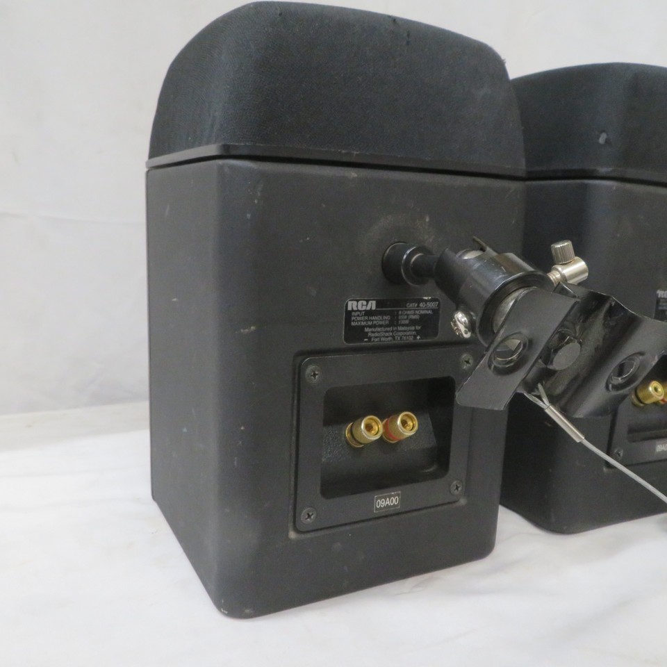 RCA 40-5007 Linaeum Tweeter Bookshelf Speakers | eBay