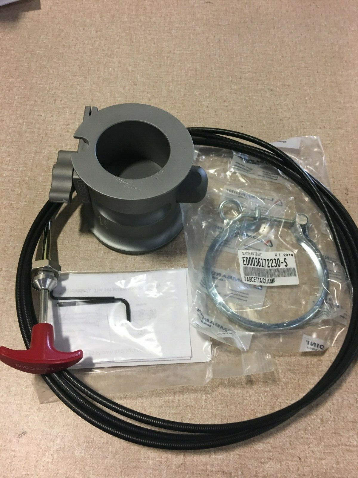 ESD KOHLER DIESEL MANUAL SHUTDOWN VALVE CA477MC FITS ONLY KD477-2 W/10 ...